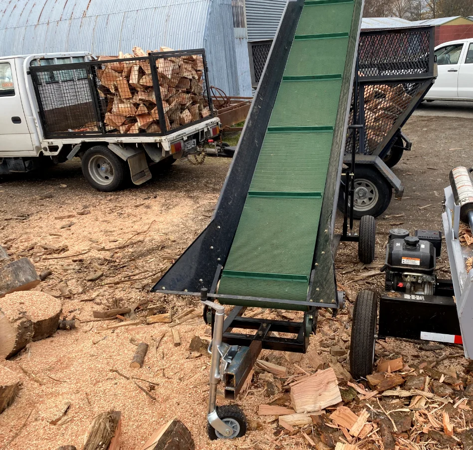5 Metre Wood Log Elevator - Efficient Firewood Transport