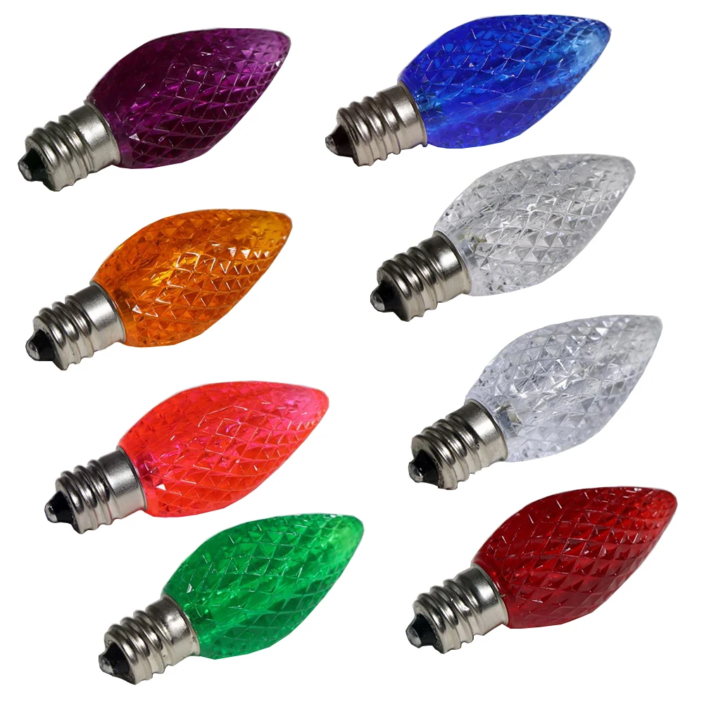 C7 Bulbs 120v E12 Bases Smd Strawberry C7 0.5w Led Replacement Light C7 ...