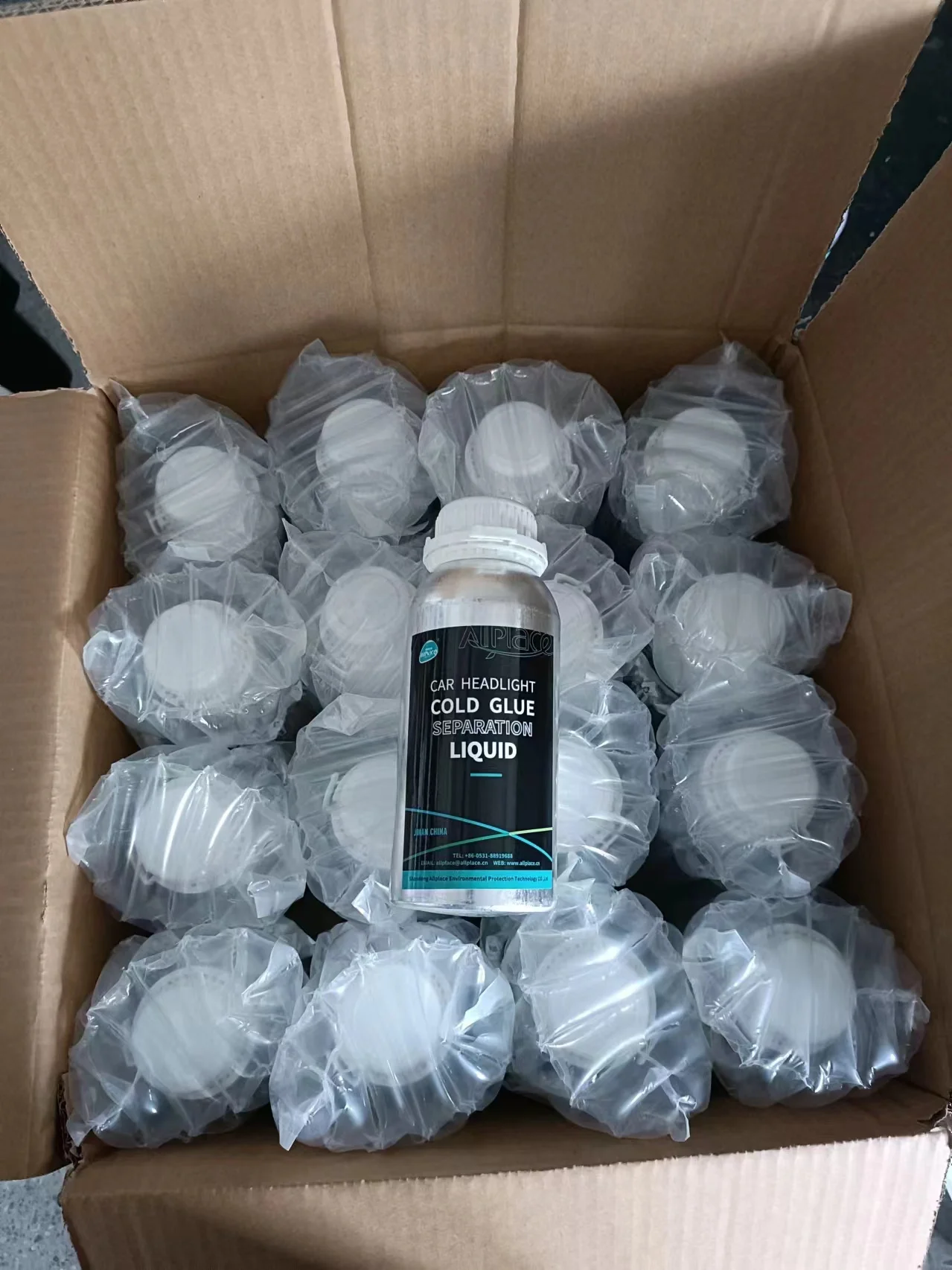 Allplace 600ml Car Headlight Separation Liquid - Cold Glue