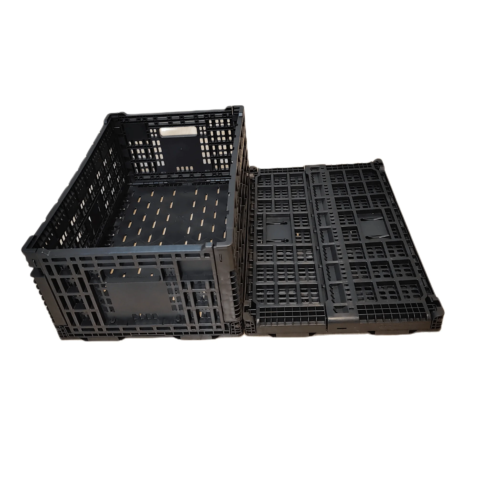 Join Plastic Crates Stackable Collapsible Folding Crate Moving Crate ...