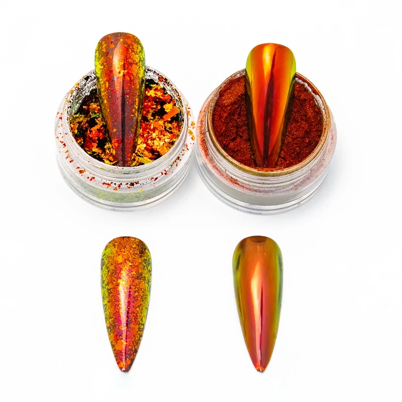 Optical Variable Color Shifting Pigment Chrome Powder Cosmetic Paint ...