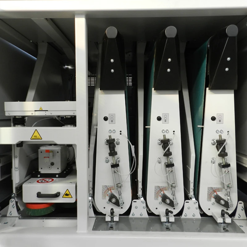 Wide Belt Sanding Polish Stainless Steel Sheet Metal Deburring Machine ...