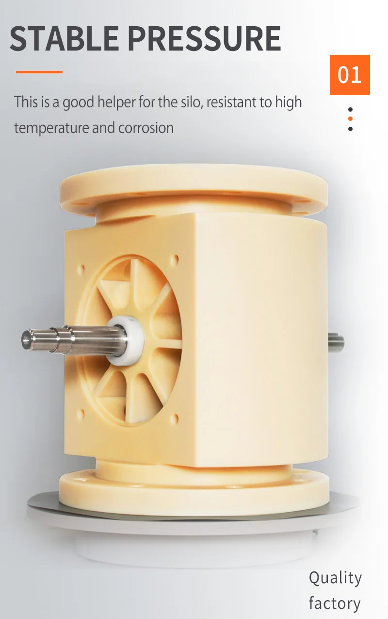 Explosion-proof Ash Unloading Valve Rotary Feeding Valve Impeller ...