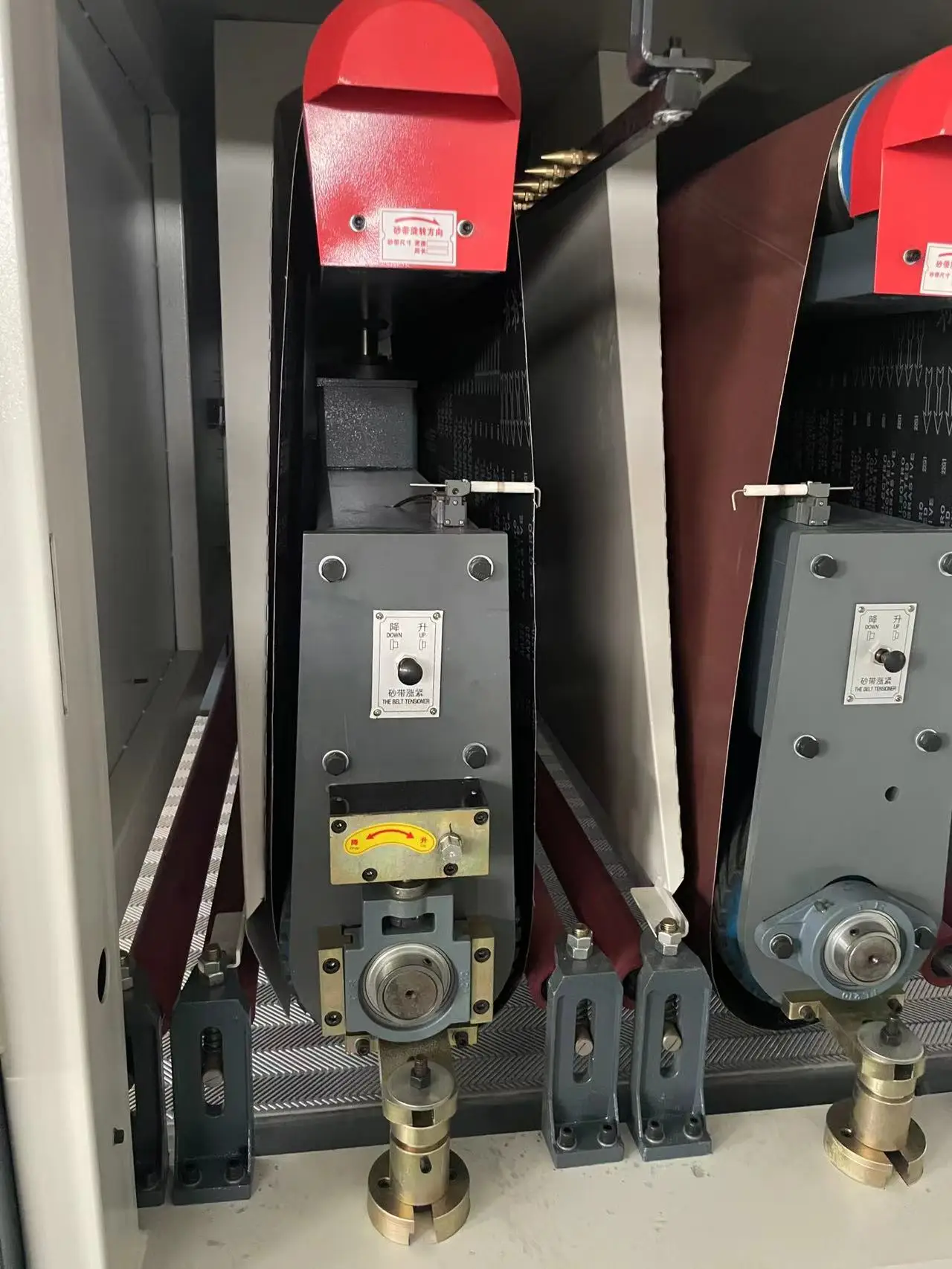 Automatic Wide Belt Sander For Precision Aluminium & Stainless Steel ...