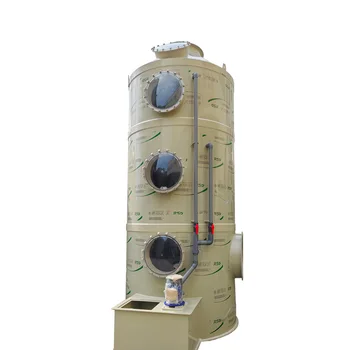 Pp Frp Grp Fiberglass Column Absorption Tower Exhaust Gas Purification ...