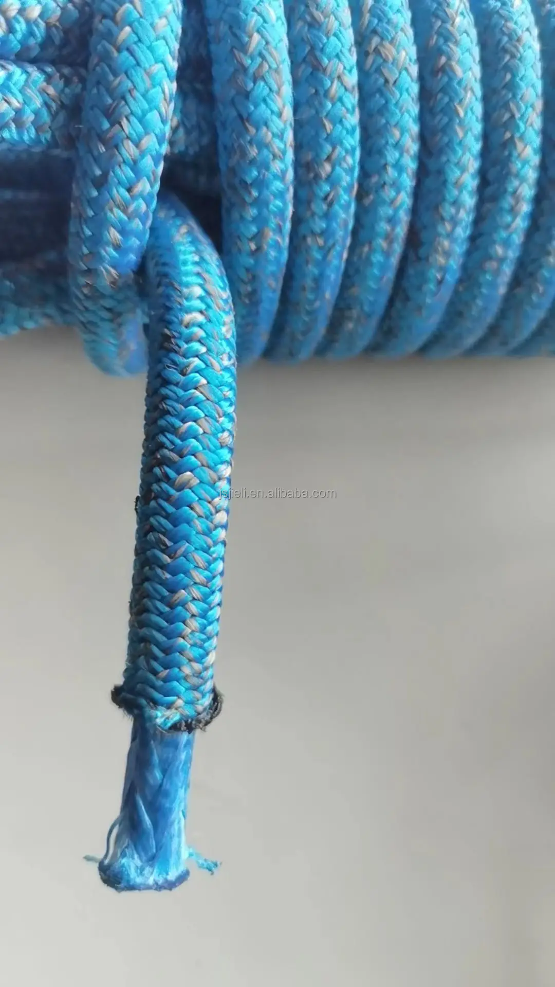 4mm 6mm 8mm 10mm 12mm 14mm Double Braided Uhmwpe Core With Polyester ...