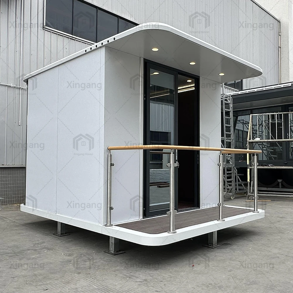 Modular Steel Cabin Prefabricated Micro House with Waterproof Feature ...