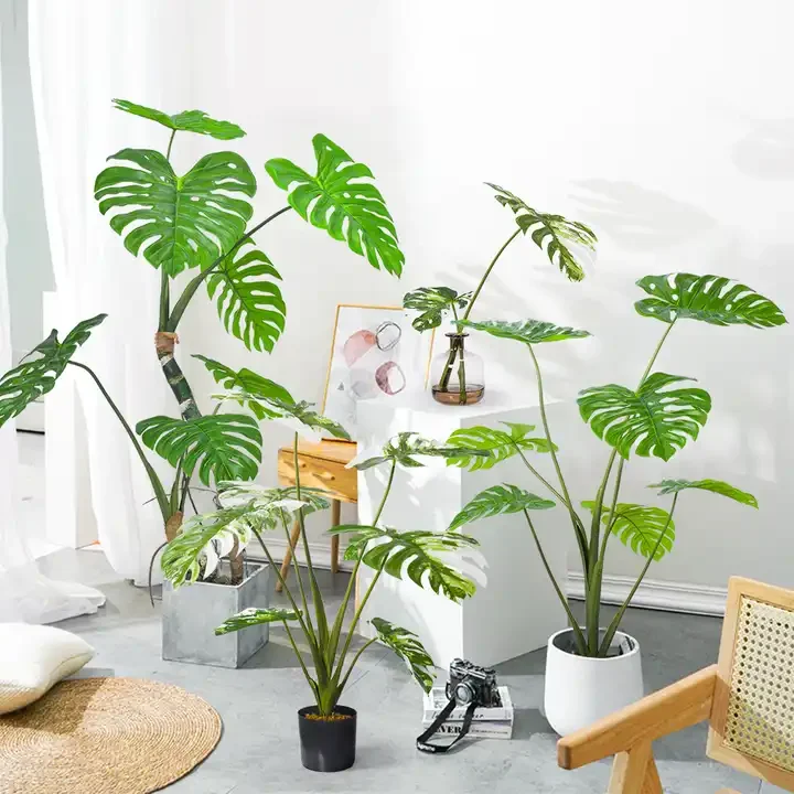 Indoor Outdoor Nataural Real Touch Artificial Trees Plants High ...