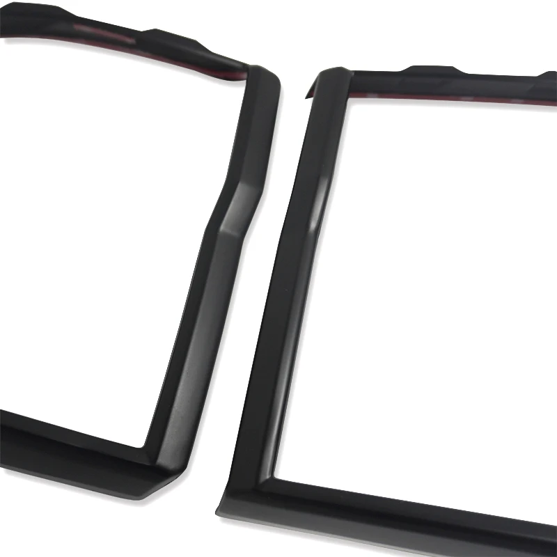 Matte Black Abs Surround Rear Tail Light Lamp Cover For Ford Everest ...