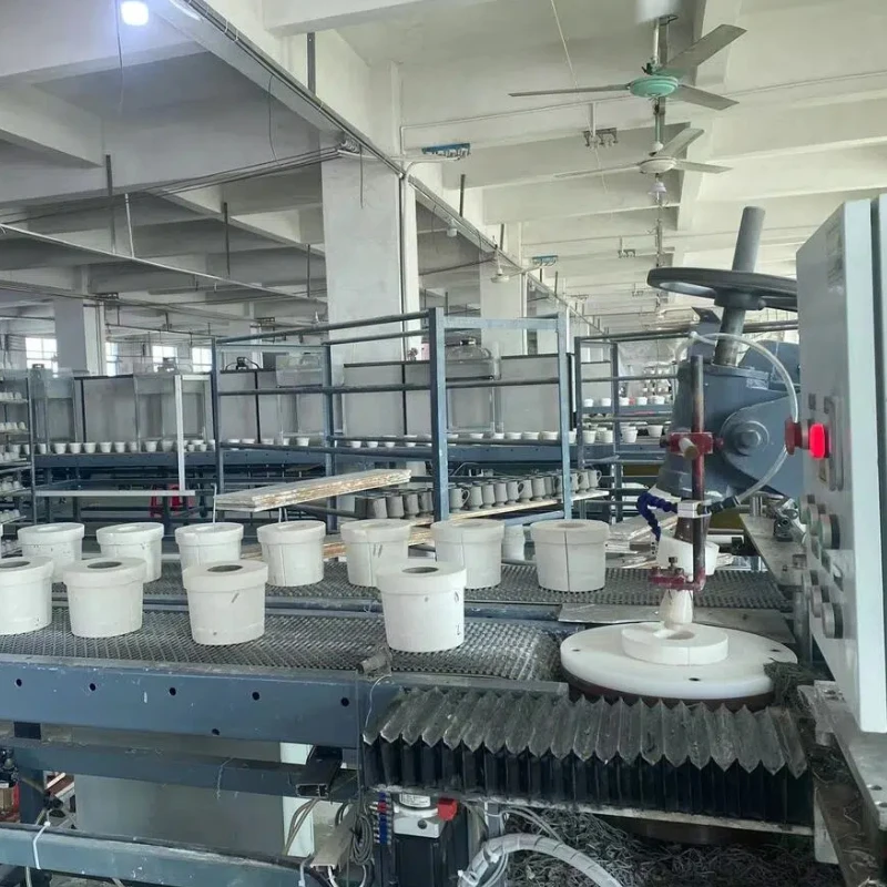 Yutai Multi Heads Roll Press Pottery Porcelain Cup Forming Production ...