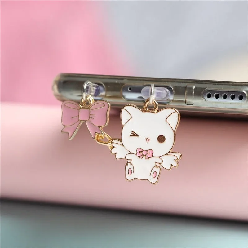 Anime Dust Plug Charm Kawaii Charge Port Anti Dust Plug Cap Cute ...