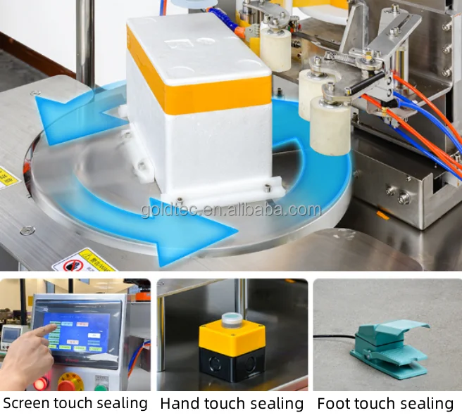Foam Box Automatic Tape Sealing Machine - Buy Foam Machine,Tape Sealing ...