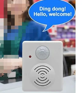 PIR Infrared Human Body Induction Motion Detection Alarm Voice Reminder ...