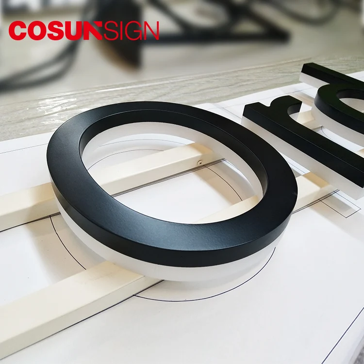 Customized Acrylic Signboard - Illuminated Signage Raceway for Shops