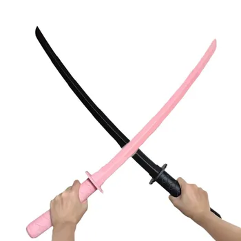 2023 3d Printing Retractable Samurai Toy Knife Pink Long Sword Samurai ...