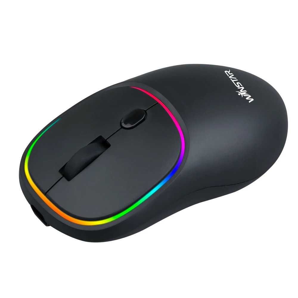 Razeak Wireless Mouse Bt Rgb Rechargeable Mouse Wireless Computer Led ...