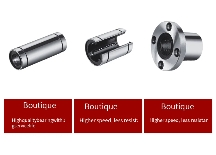 High Precision Linear Motion Bearings Lm3uu Lm4uu Lm5uu Lm6uu Lm8suu ...
