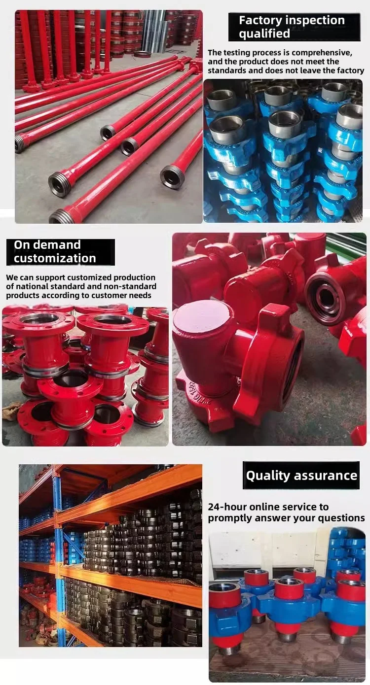 Api 6a High Pressure Alloy Steel Fmc Spm Crossover Sub Pipe Tee Joints ...