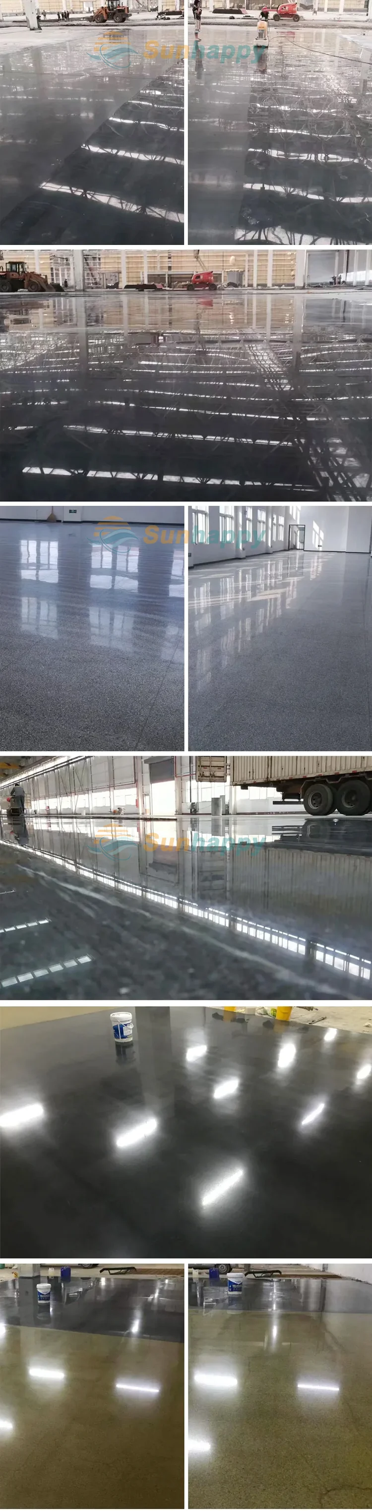 High-Gloss Wear Scratch Resistance Cement Floor Brightener Concrete ...