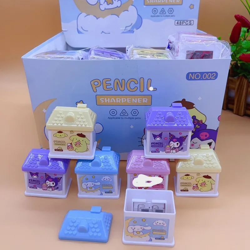 Linda My Melody Cinnamon Kuromi Schoolboy Stationery Double Hole Pencil ...