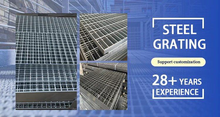 Galvanized Steel Steel Grating Grating Hot Dipped 32 X 5mm Plain Bar ...