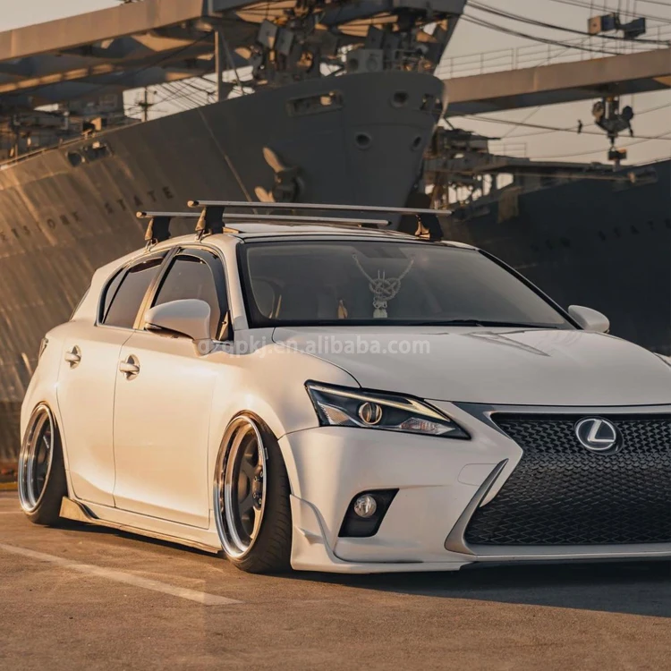 Lexus Ct200h Front Shovel Three Stages - Carbon Fiber Kit