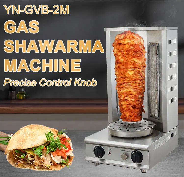 Commercial Kebab Meat Machine Shawarma Machine Gas Rotating Machine ...