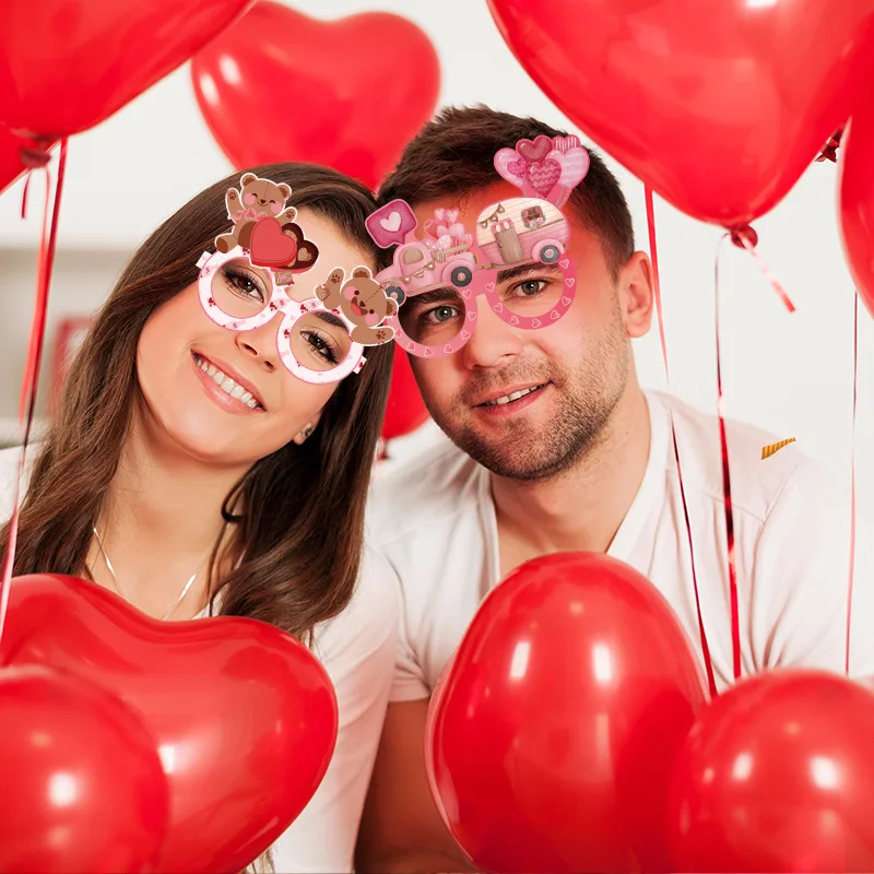 Nicro 2024 Various Styles Valentine's Day Party Decoration Set Pink ...