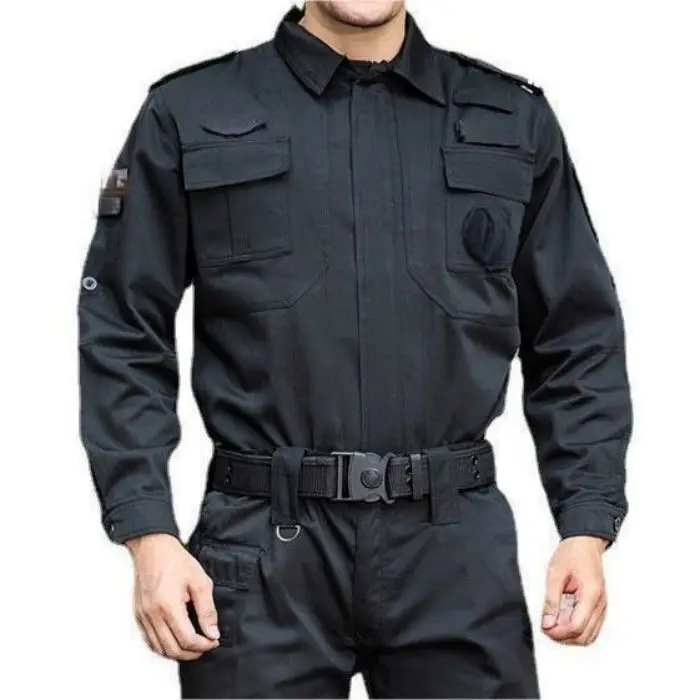 Security Uniform Overalls Set - Special Training Clothing