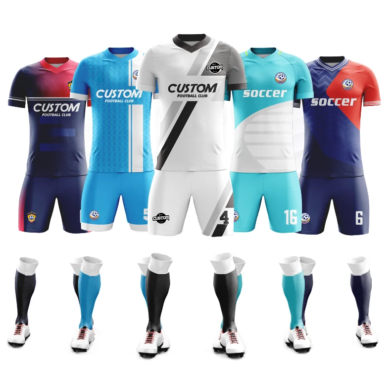 New Design Professional Soccer Wear Sublimation Custom Football Jersey ...