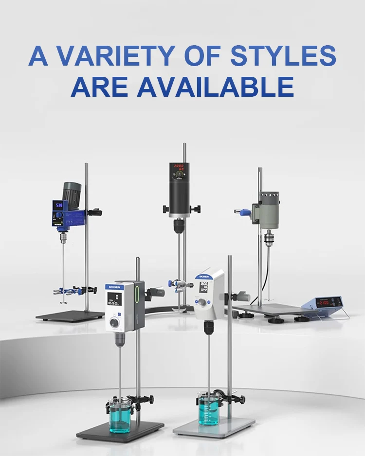 Overhead Agitator Electric Stirrer Lab Mechanical Stirrer for High ...