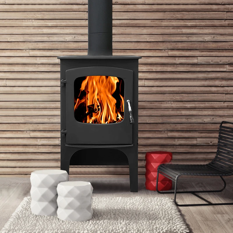 Wood Burning Cold Rolled Steel Stove Freestanding Indoor Wood Burning ...