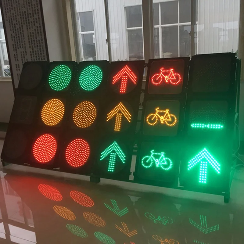 Traffic Signal Timer Red Yellow Green 3 Digit 3 Colors Traffic Light ...