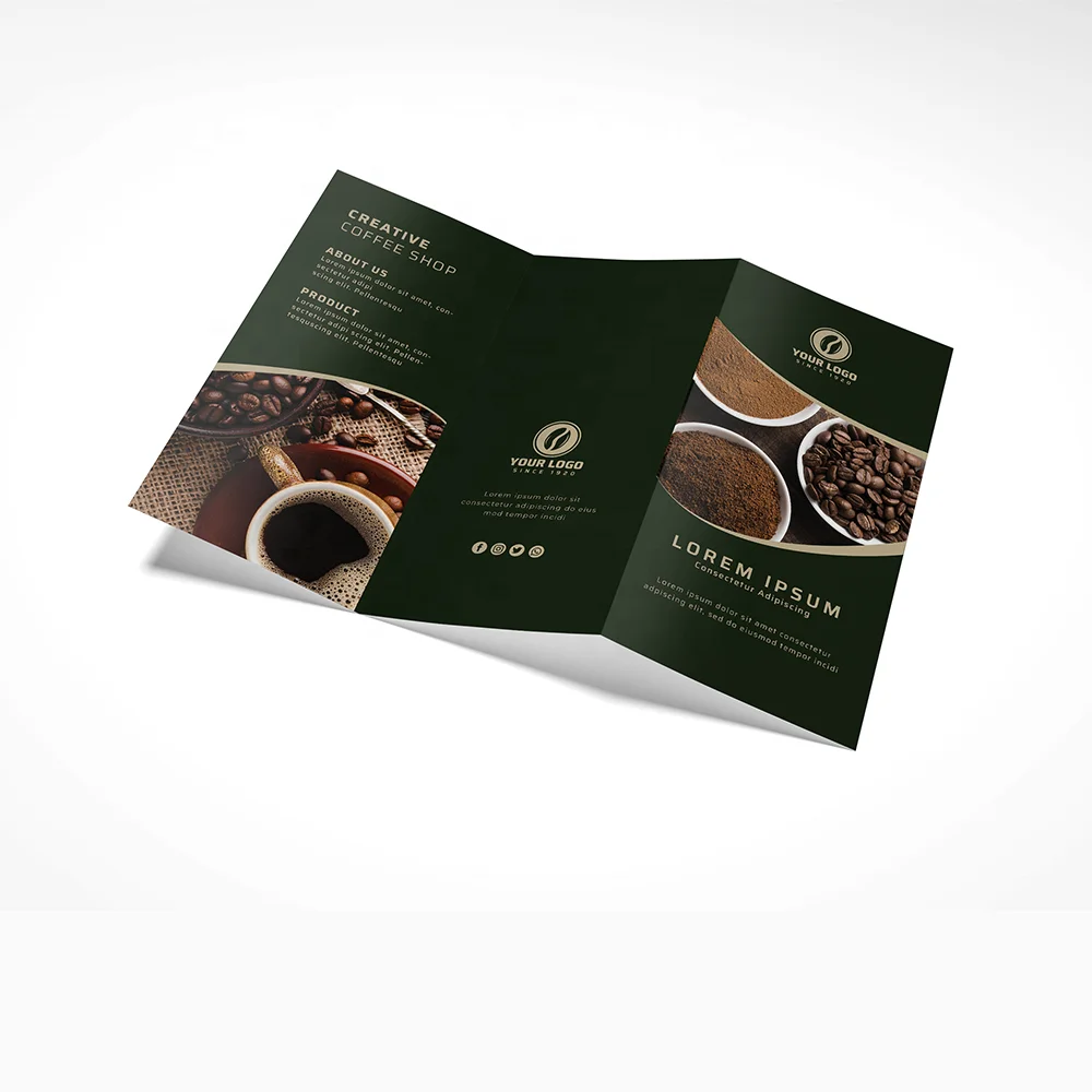 Custom logo New Design Colorful Offset Printing File Paper Presentation ...