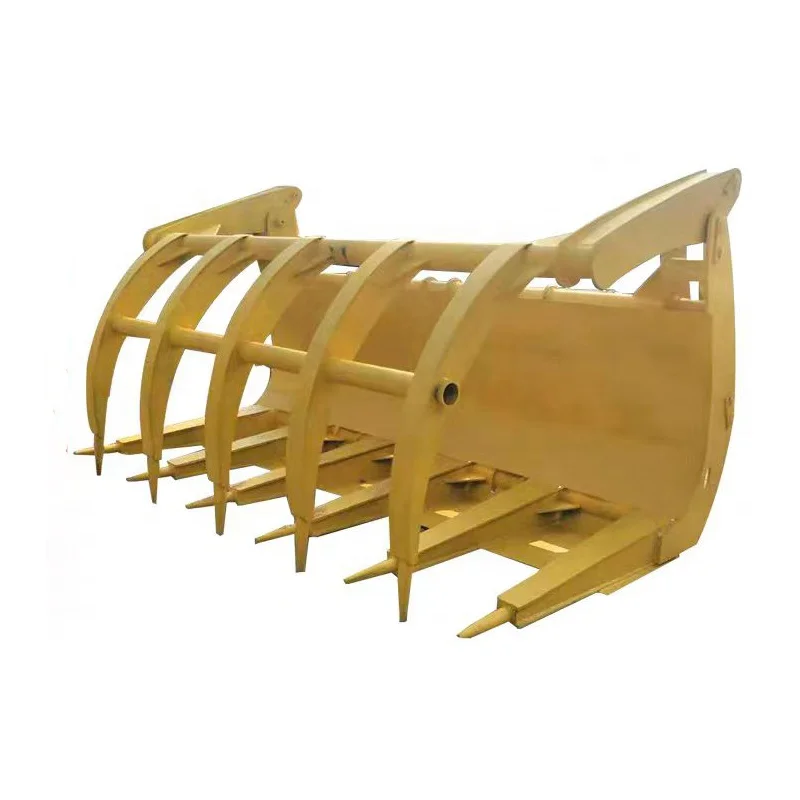 Forklift Attachment Accessories Rotating Log Grapple Log Forks Grasp ...