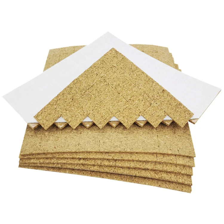 Separating Glass Cork Spacer Pads Adhesive Cork Pad PVC Foam Cork Pad ...
