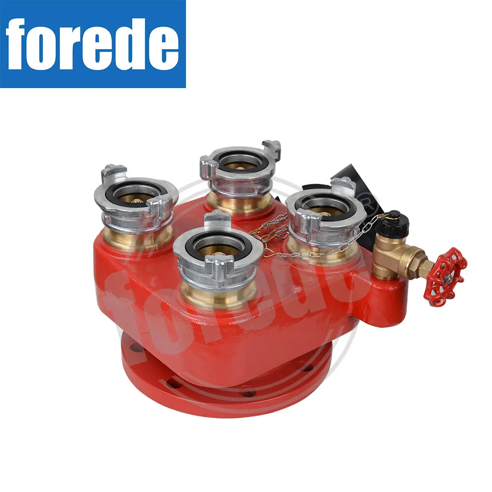 Forede 4 Way Breeching Inlet For Fire Fighting Fireman - Buy Way ...