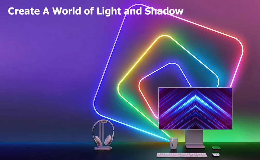 DIY Addressable RGB LED Neon Strip Light 12V 24V 06*12mm 5m 10m IP67 ...