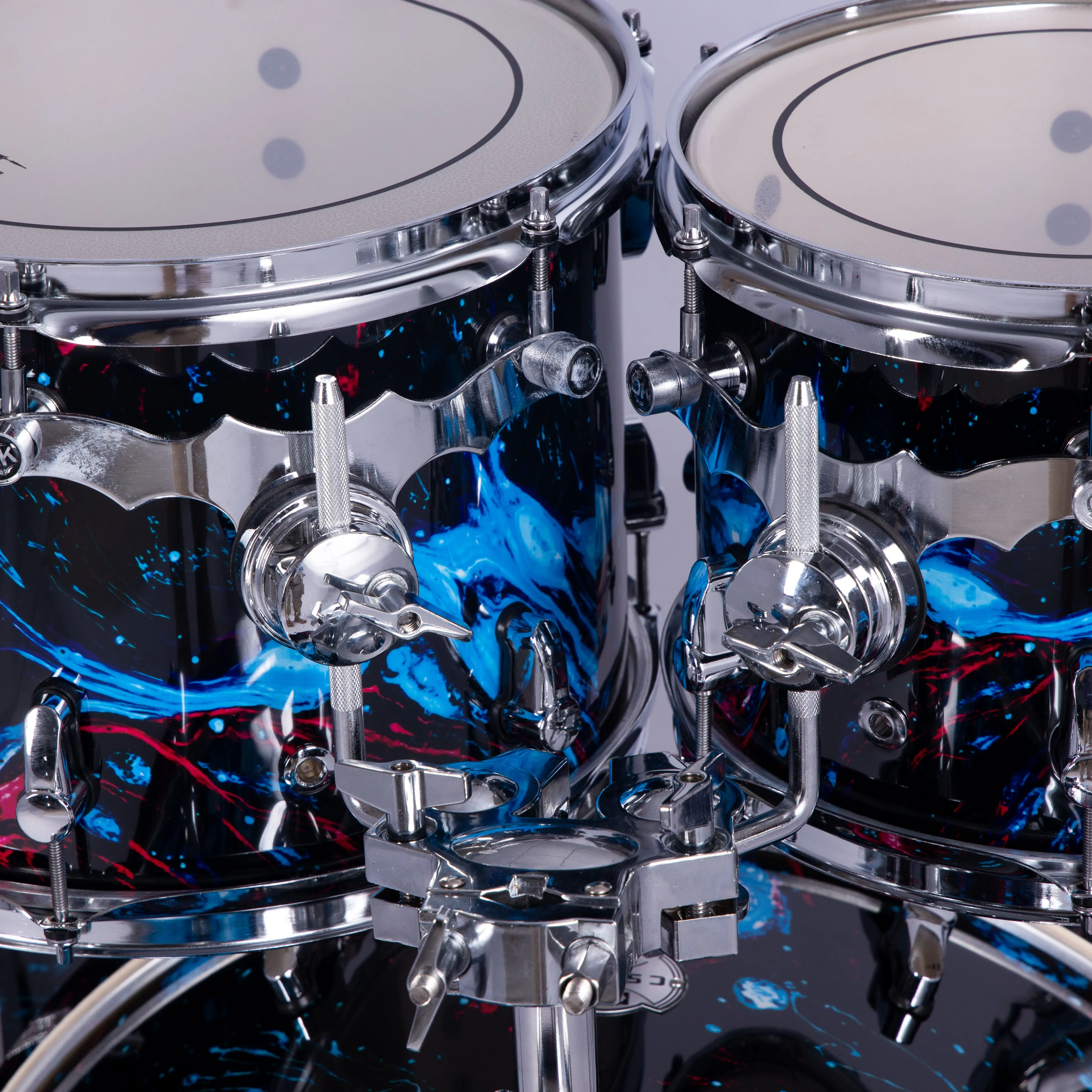 Chinese High Good Quality Durable Acoustic Drum Set Musical Instrument ...