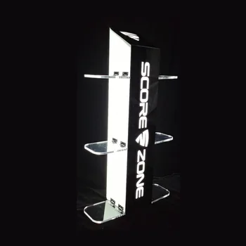 Custom Acrylic Pos Retail Illuminated Display Stand With Color Changing ...