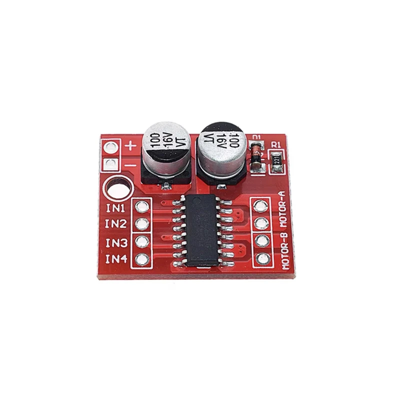 2-way Dc Motor Driver Module Forward And Reverse Pwm Speed Control Dual ...