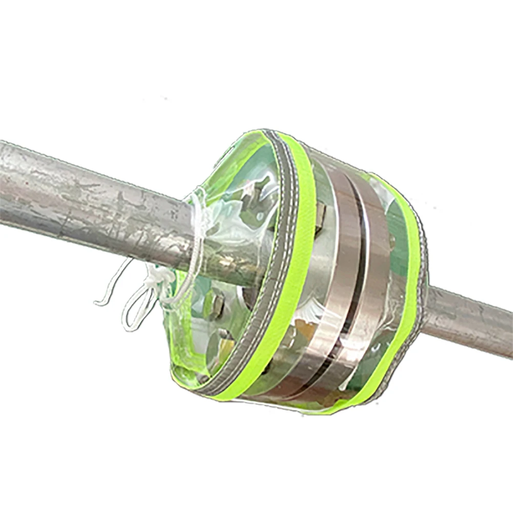 Transparent reflective strip mechanical chemical PVC flange protective ...