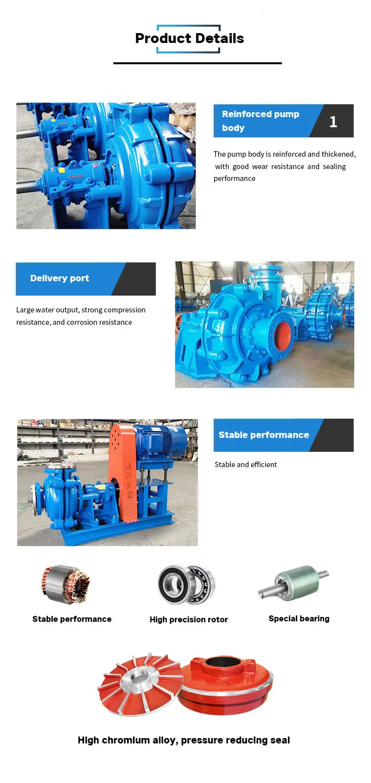 High Quality Mine Dewatering Slurry Water Pump - Buy Mud Sand Mining ...