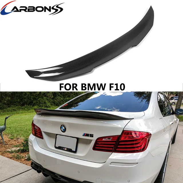 PSM Carbon Fiber Trunk Rear Spoiler for BMW 5 Series F10 M5| Alibaba.com