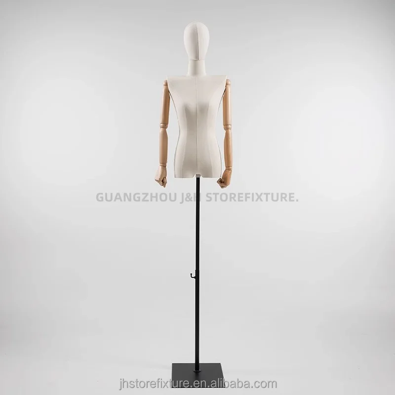 Adjustable Half Body Female Stand Dummy Mannequins