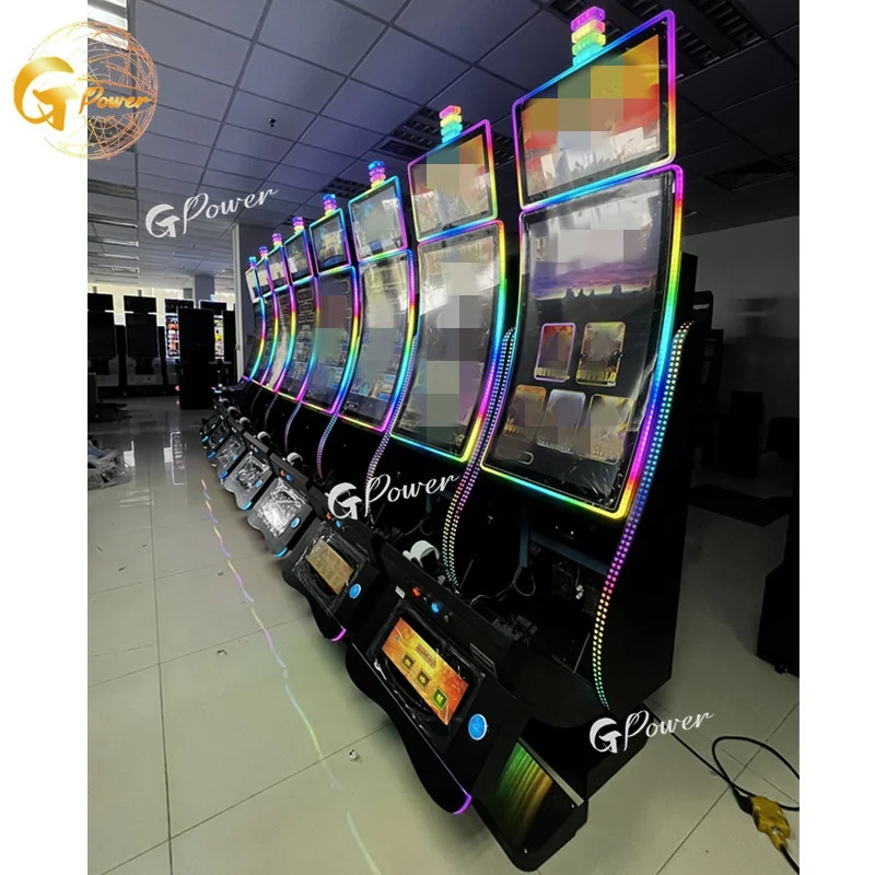 43inch Curved Touch Screen Metal Cabinet Game Machine Sale