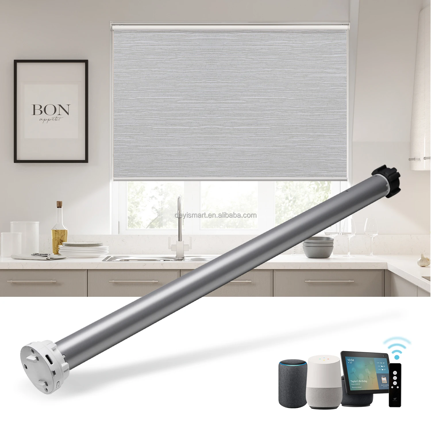 Deyi Roller Shutter Motorize Curtain Track Mechanic Limit Tubular Motor ...
