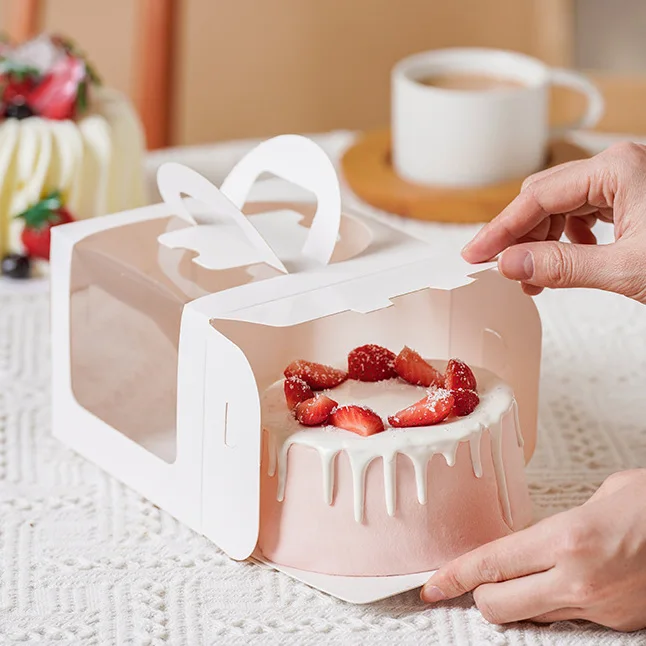 Customized Clear Cake Boxes Cake Packaging Boxes Packages Transparent ...