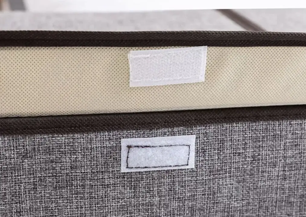 Collapsible Fabric Storage Box Large Cube Storage Boxes with Lids ...