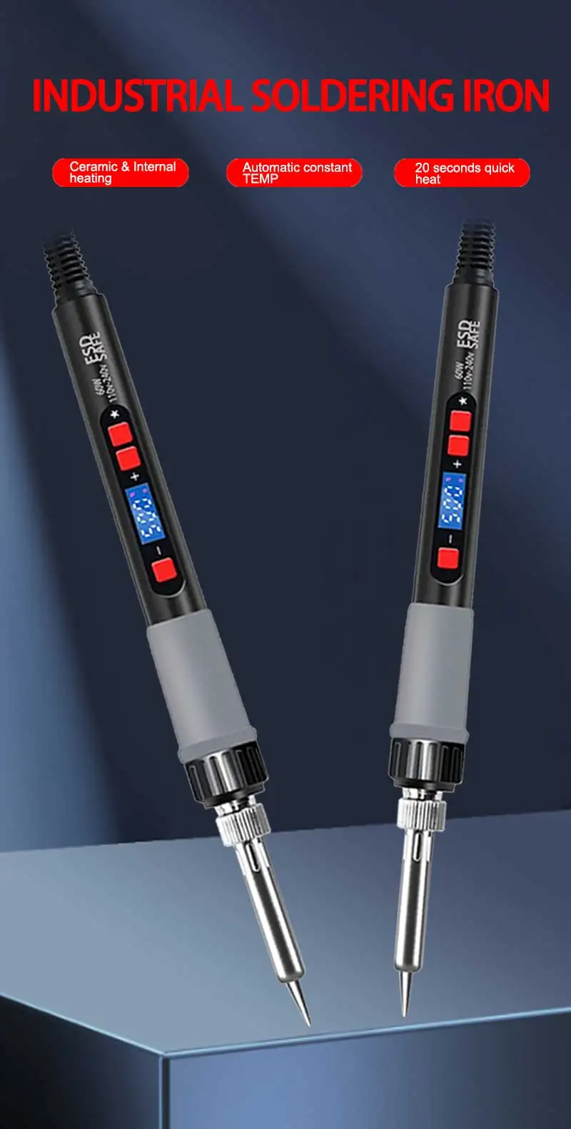 Adjustable Temperature Solder Rework Machine Welding Repair Tools Kit ...